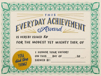 Папір для нотаток Everyday Achievement Award Notepads купити в ...