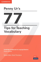 Книга Penny Ur's 77 Tips for Teaching Vocabulary - купити за 484,00 грн ...