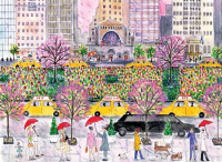 Пазл Michael Storrings Spring On Park Avenue 1000 Piece Jigsaw Puzzle ...