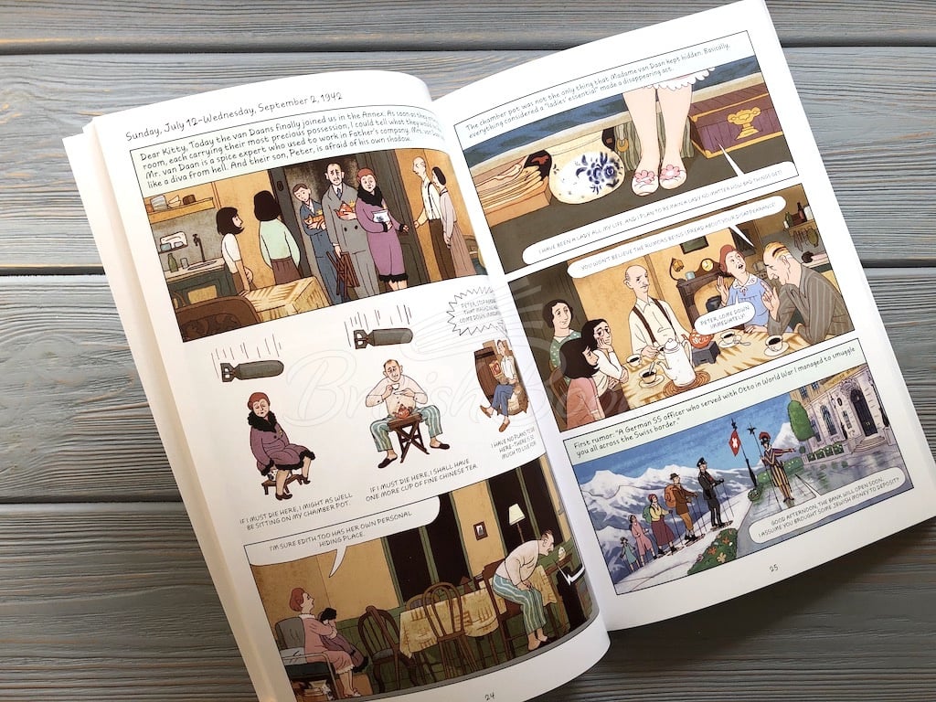 Книга Anne Frank's Diary (The Graphic Adaptation) - купити за 715,00 ...