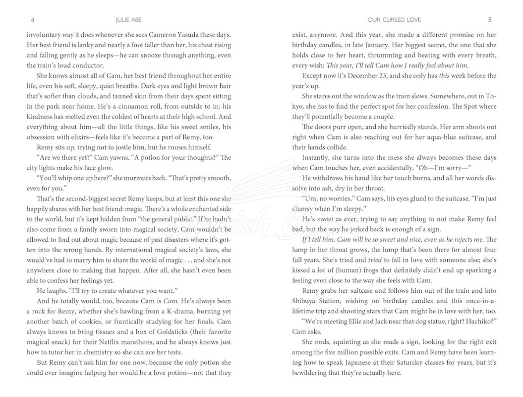 Книга Our Cursed Love від автора Julie Abe купити в BritishBook | ISBN 9781035039975