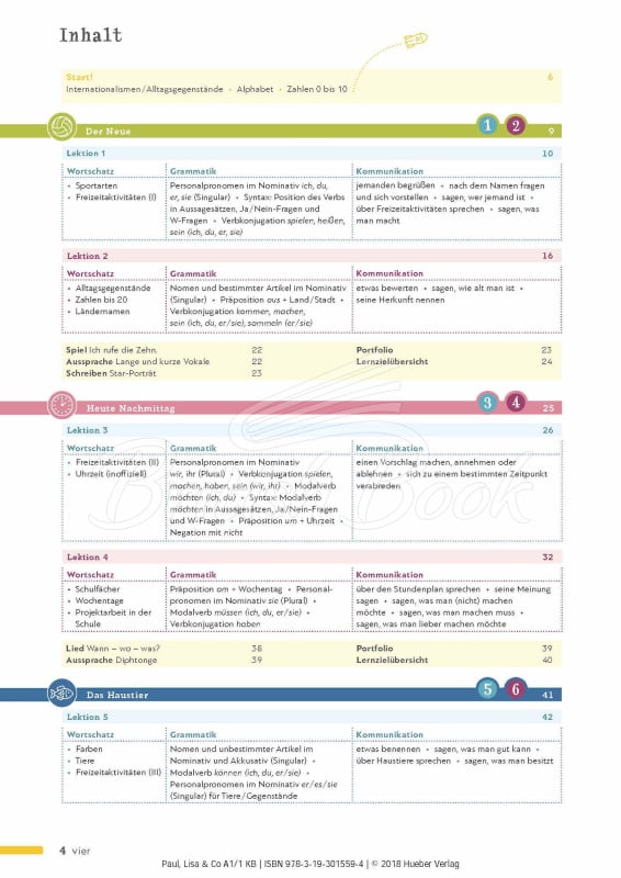 Підручник Paul, Lisa und Co A1.1 Kursbuch від автора Dr. Renate ...
