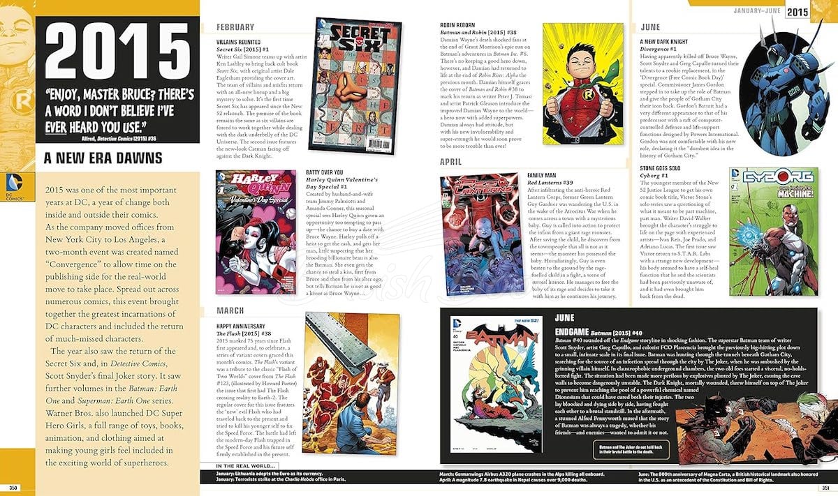 Книга DC Comics Year by Year від автора Alan Cowsill, Alex Irvine ...