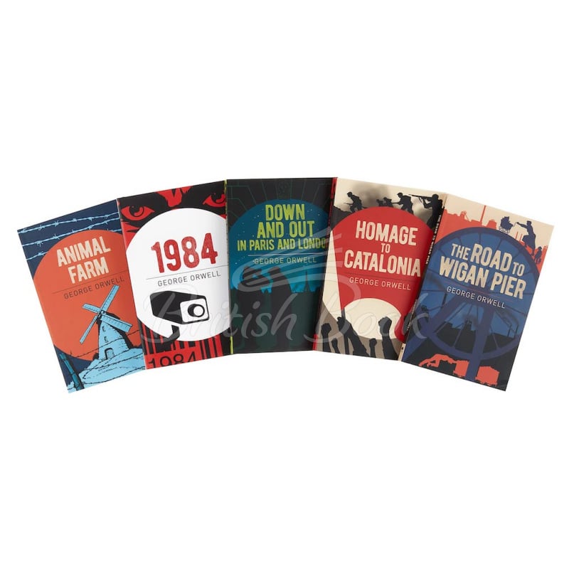 Набір книжок The Classic George Orwell Collection Box Set від автора ...