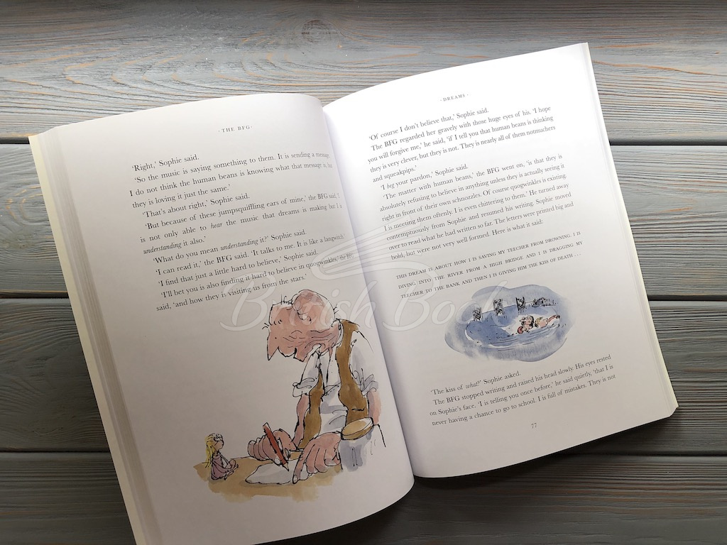 Книга The BFG (Colour Edition) від автора Quentin Blake, Roald Dahl ...
