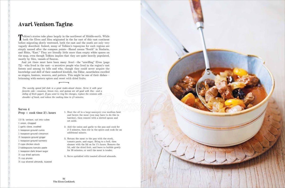 Книга The Elven Cookbook: A Recipe Book Inspired by the Elves of ...