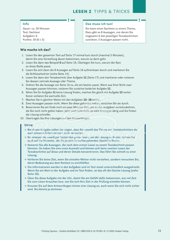 Підручник Prüfung Express: Goethe-Zertifikat C2 mit Audios Online від ...