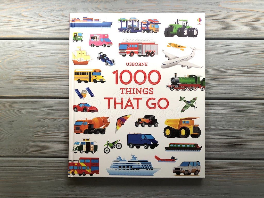 Книга 1000 Things That Go від автора Gabriele Antonini, Sam Taplin ...