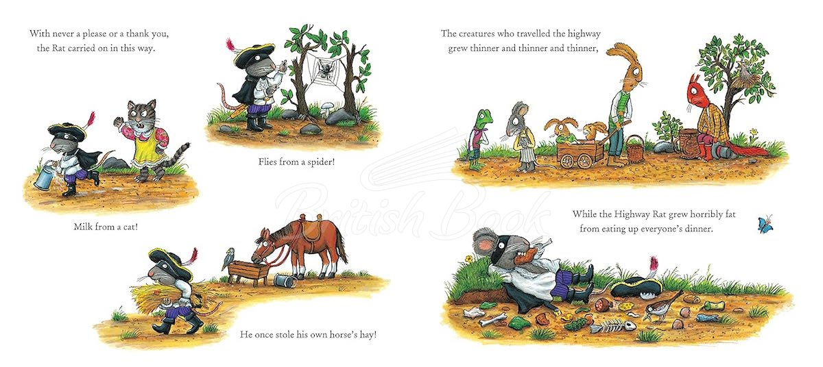 Книга The Highway Rat від автора Axel Scheffler, Julia Donaldson купити ...