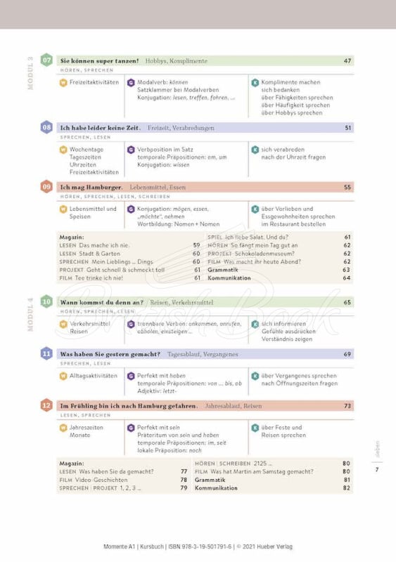 Підручник Momente A1 Kursbuch mit interaktive Version від автора Angela Pude, Franz Specht ...