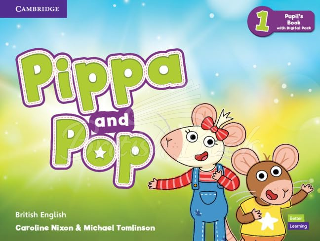 Підручник Pippa and Pop 1 Pupils Book with Digital Pack від автора ...
