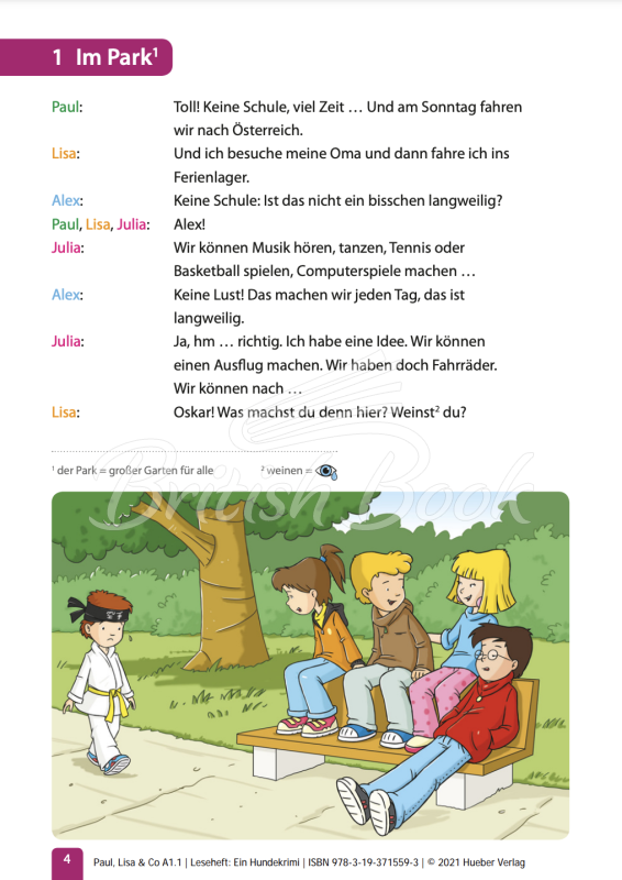 Книга Paul, Lisa und Co A1.1 Leseheft: Ein Hundekrimi від автора ...