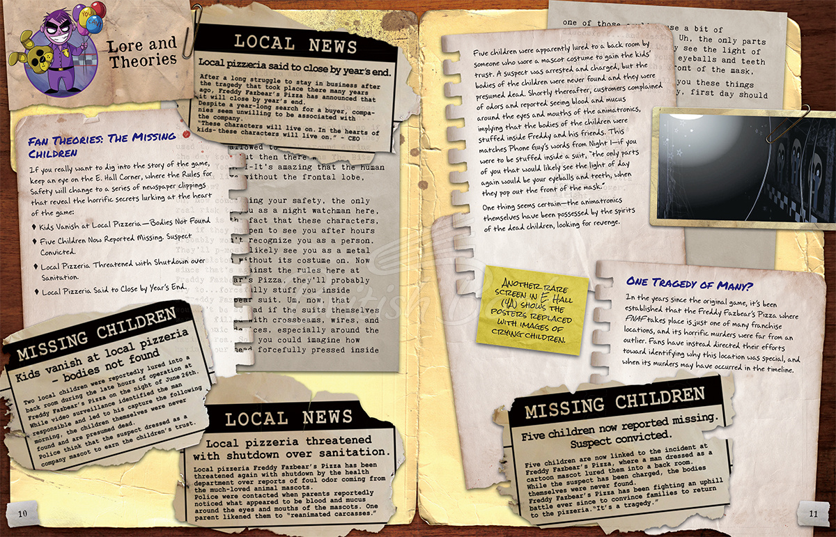 Книга Five Nights at Freddy's: The Ultimate Guide - купити за 541,00 ... Книга Five Nights at Freddy's: The Ultimate Guide - купити за 541,00 ...