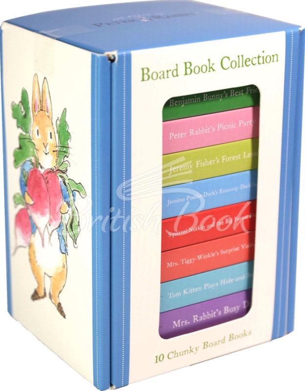 Набір книжок The World of Peter Rabbit Board Book Collection - купити ...