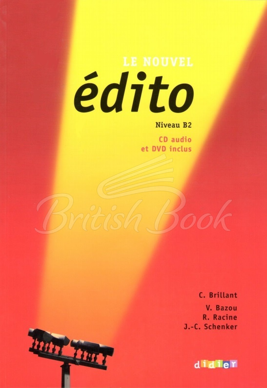 Підручник Le Nouvel Édito B2 Livre de l'élève avec CD audio et DVD ...