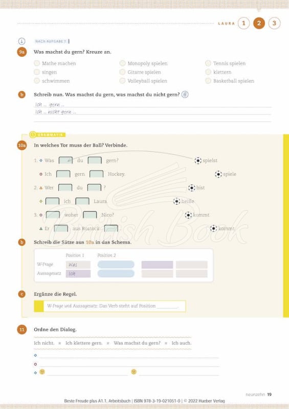 Робочий зошит Beste Freunde PLUS A1.1 Arbeitsbuch mit interaktive Version від автора Anja ...