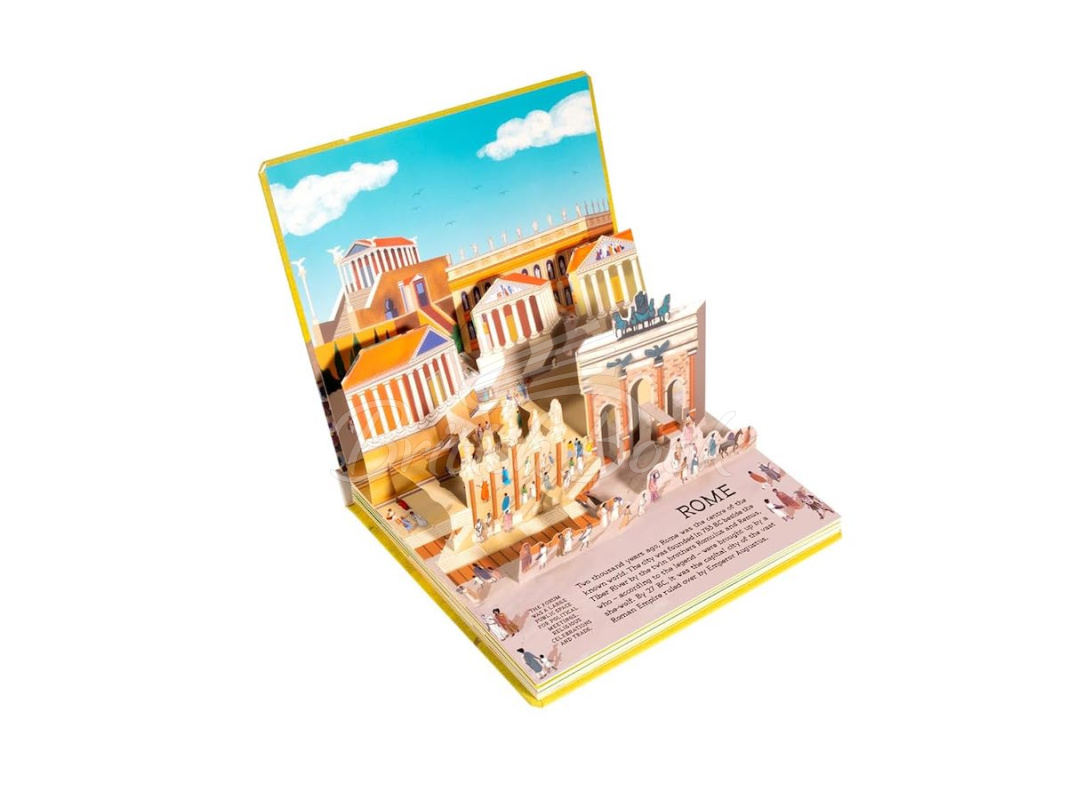 Книга Ancient Rome Pop-Ups від автора David Hawcock, Javier Joaquin ...