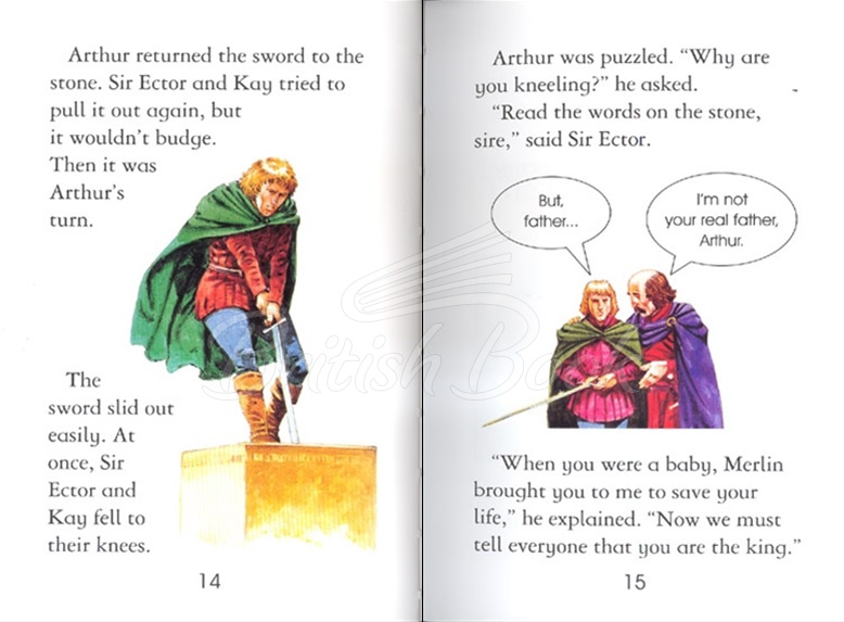 Книга Usborne Young Reading Level 2 The Adventures of King Arthur від ...
