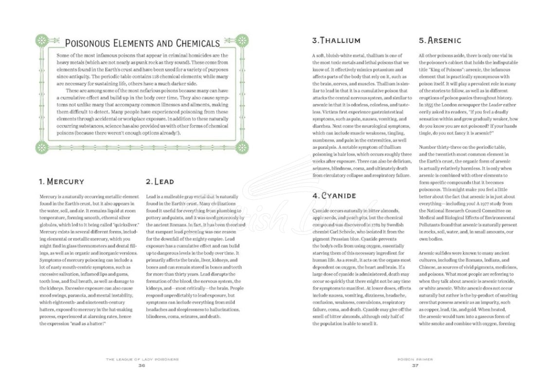 Книга The League of Lady Poisoners: Illustrated True Stories від автора ...