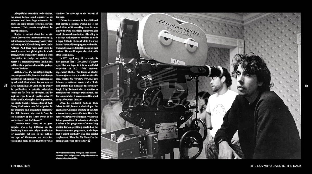 Книга Tim Burton: The Iconic Filmmaker and His Work - купить за 1 463 ...