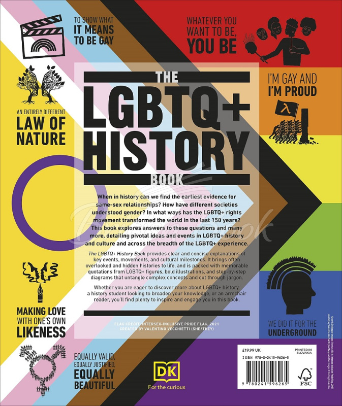 Книга The LGBTQ+ History Book купити в BritishBook | ISBN 9780241596265