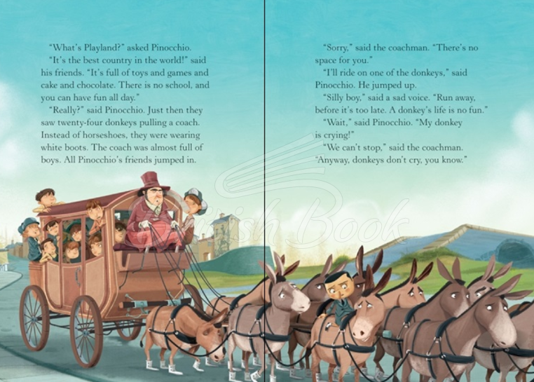 Книга Usborne English Readers Level 2 Pinocchio - купить за 345,00 грн ...