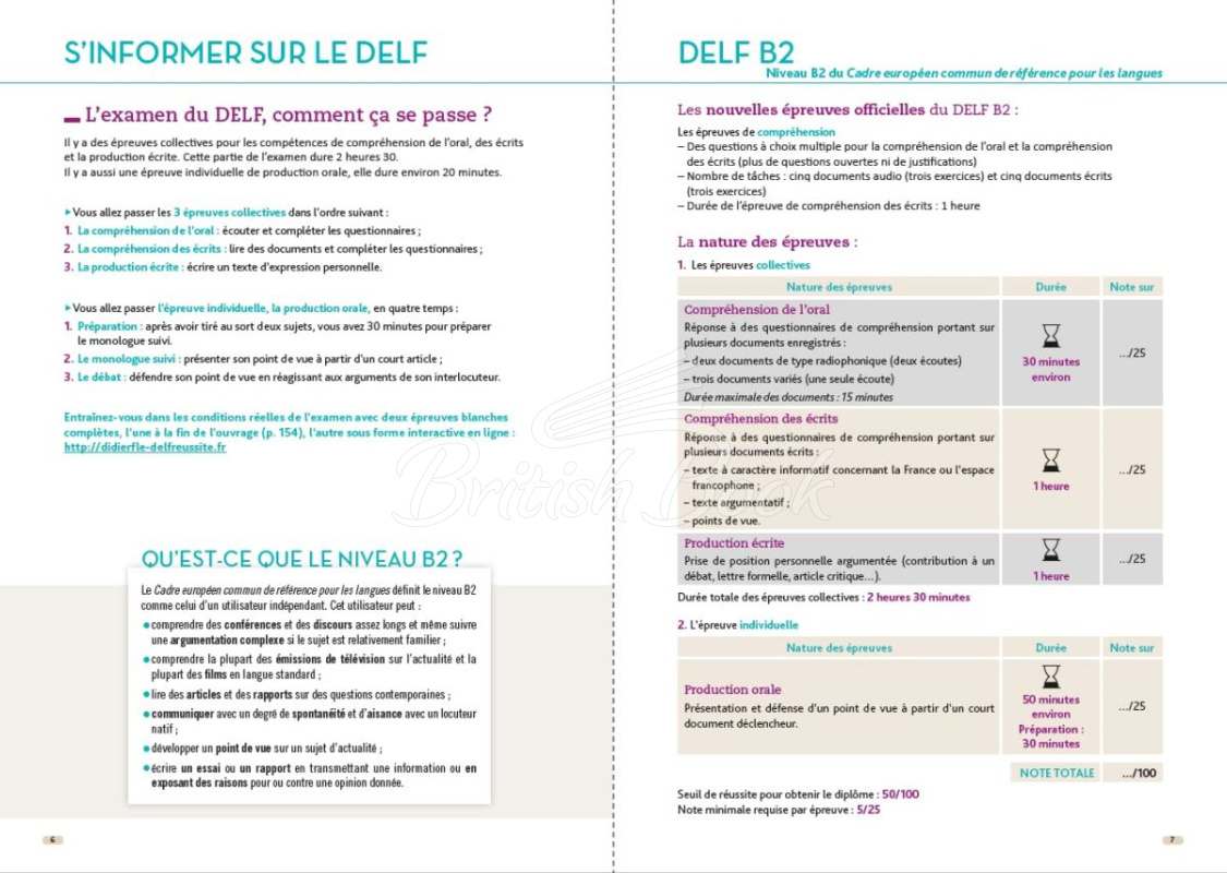 Учебник Le DELF 100% réussite Junior et Scolaire B2 2e Édition (au nouveau format d'épreuves ...