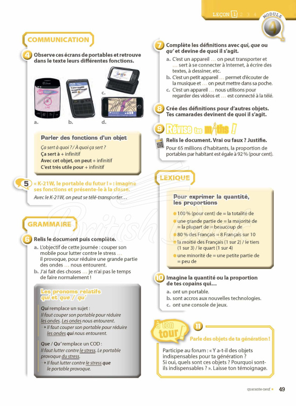 Підручник Adosphère 3 Livre de l'élève avec CD audio від автора ...