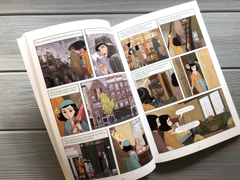 Книга Anne Frank's Diary (The Graphic Adaptation) від автора Anne Frank ...