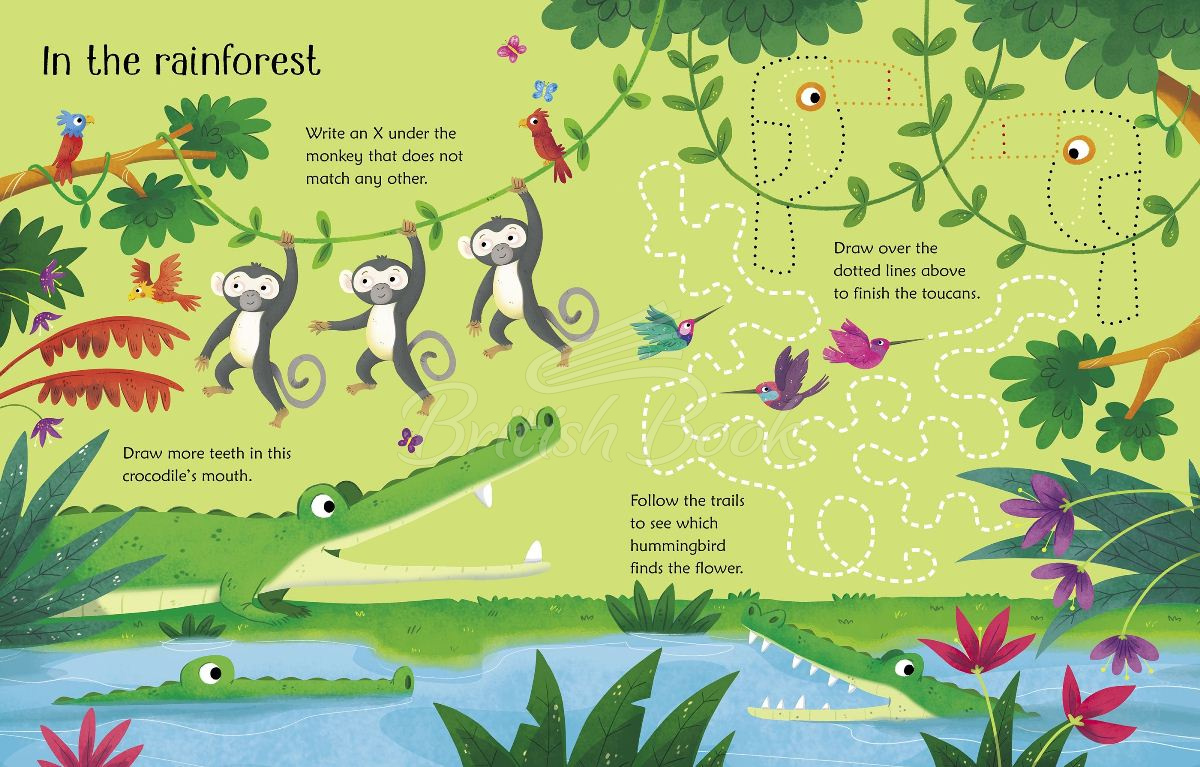 Книга Wipe-Clean Animal Activities від автора Kirsteen Robson, Manuela ...