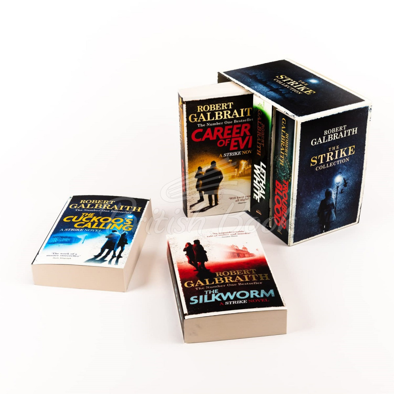 Набор книг Cormoran Strike: The Strike Collection Box Set - купить за 2 ...