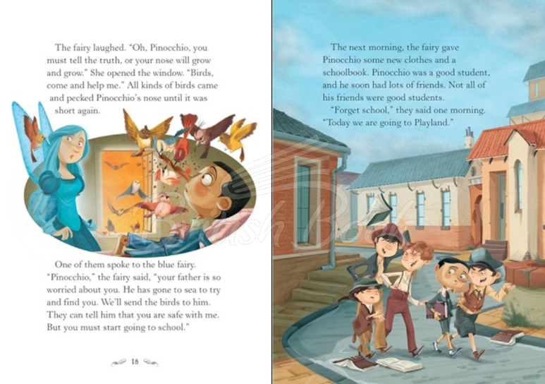 Книга Usborne English Readers Level 2 Pinocchio - купить за 345,00 грн ...