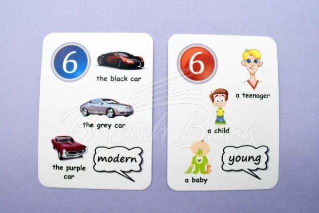 Картки Fun Card English: Adjectives, Comparatives and Superlatives ...