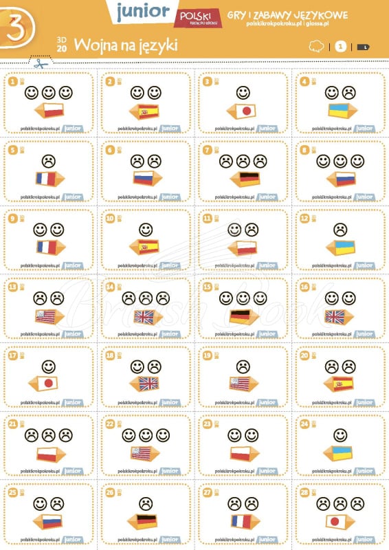 Книга Polski krok po kroku Junior 1 Gry i zabawy językowe від автора ...