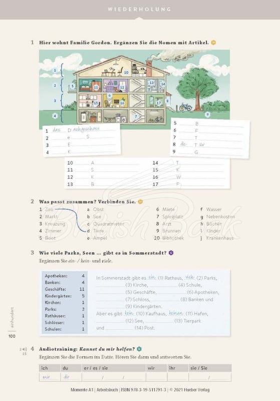 Робочий зошит Momente A1 Arbeitsbuch mit interaktive Version - купити ...