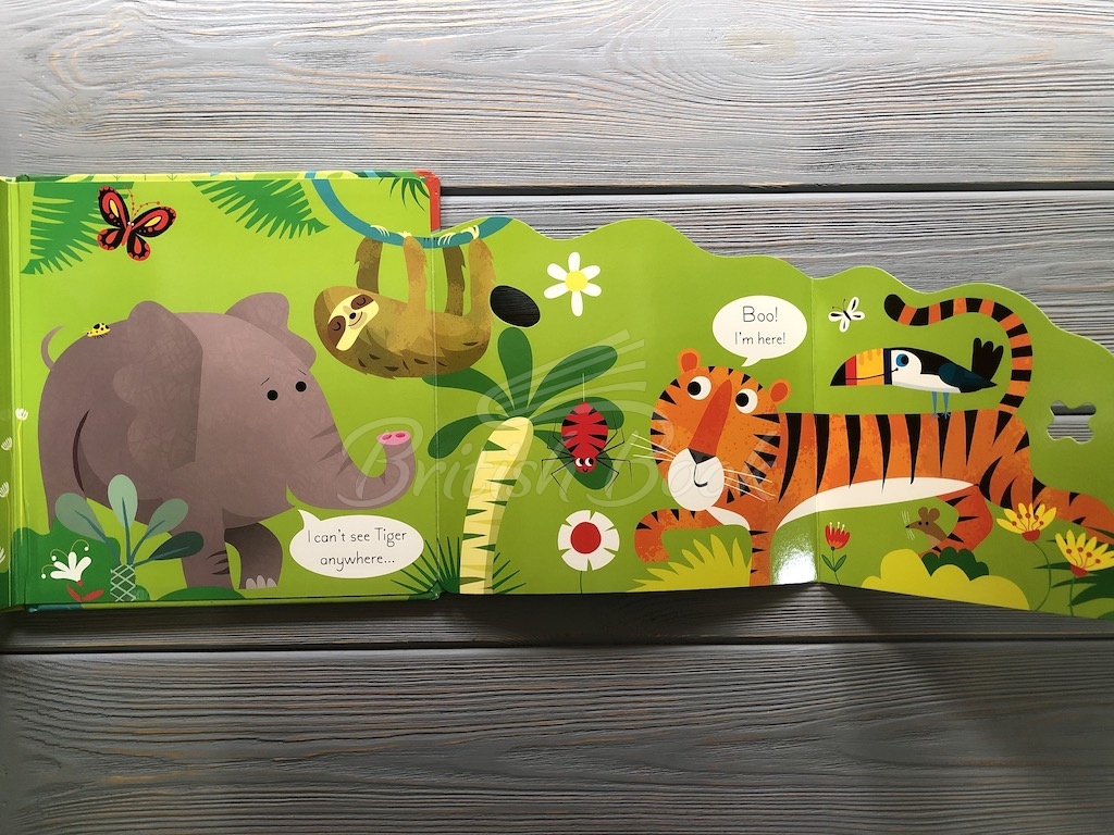 Книга Lift-the-Flap Play Hide & Seek with Tiger - купить за 387,00 грн ...