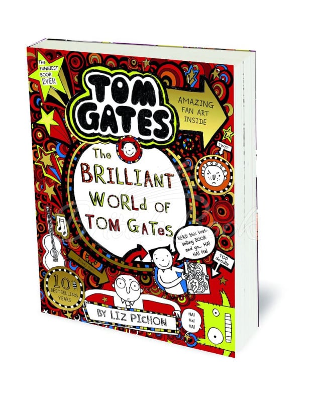 Книга The Brilliant World of Tom Gates (Book 1) від автора Liz Pichon ...