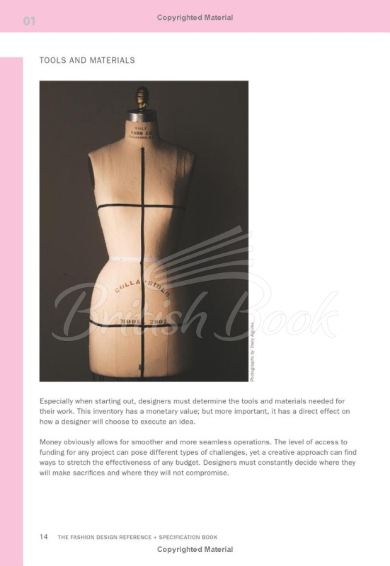 Книга The Fashion Design: Reference and Specification Book від автора ...
