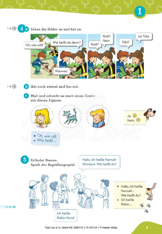 Підручник Paul, Lisa und Co Starter Kursbuch від автора Dr. Renate ...