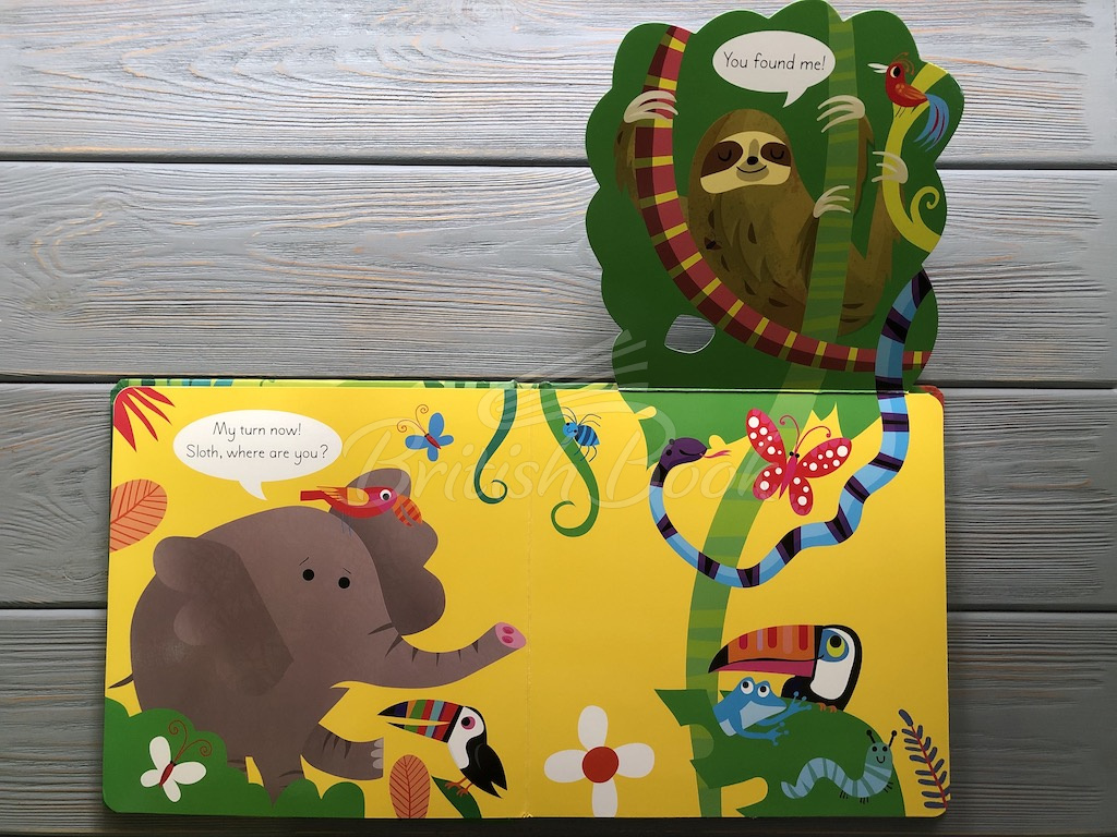 Книга Lift-the-Flap Play Hide & Seek with Tiger - купить за 387,00 грн ...