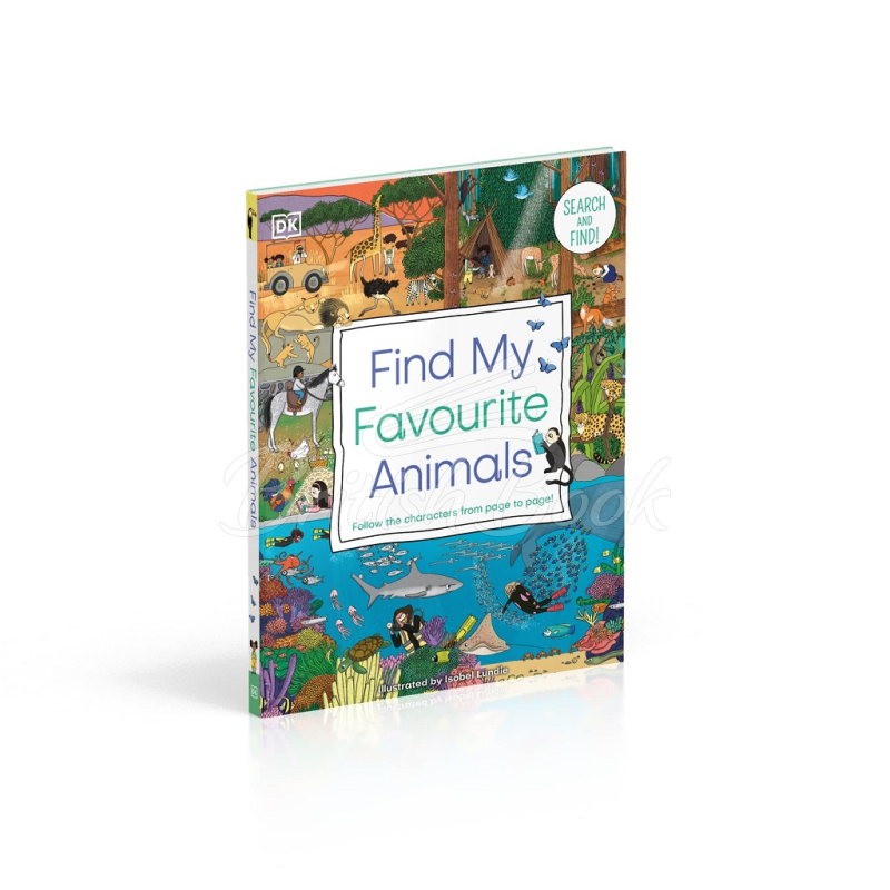 Книга Find My Favourite Animals - купити за 450,00 грн., ISBN ...